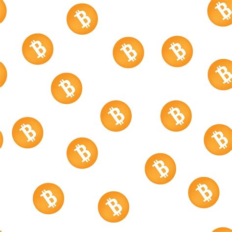 Premium Vector Bitcoin Pattern