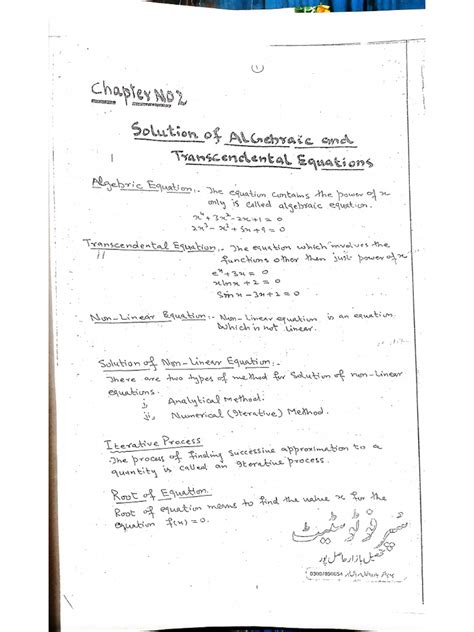 Numerical Computing Lesson No2 Pdf