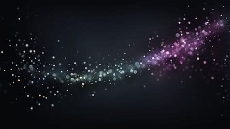 Premium Vector Tiny Sparkles Spots On Dark Black Background With