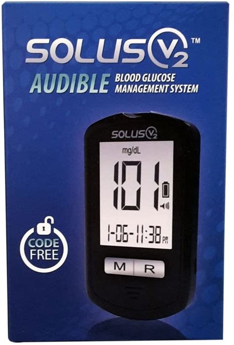 Solus V2 Glucose Management System Assistive Technology