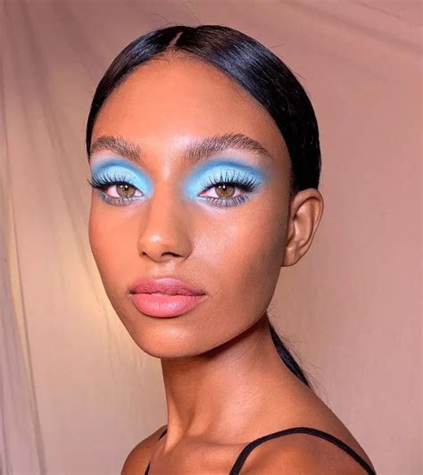 Light Blue Eyeshadow Makeup Saubhaya Makeup