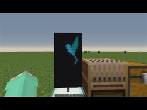 How To Make A Cool Blue Bird Banner In Minecraft Youtube
