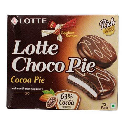 Lotte Choco Pie Cocoa Pie 12 Packs Compare And Buy In Best Price In Nepal