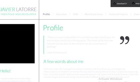 18 HTML Resume Templates Demo Free Code