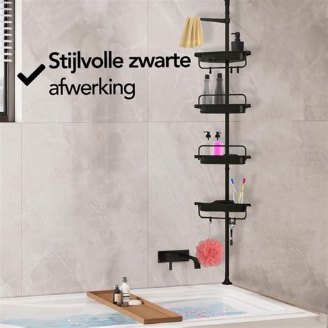 Brixy Doucherek Telescopisch Zonder Boren Voor Douche 4