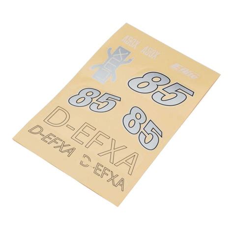 E Flite Eflu4965 Decal Sheet Umx Sbach 3d Rcma Model And Hobby Shop