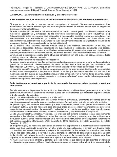 U2 2 Cara Y Ceca Cap1 2 3 41 Pdf Plan De Estudios Institución