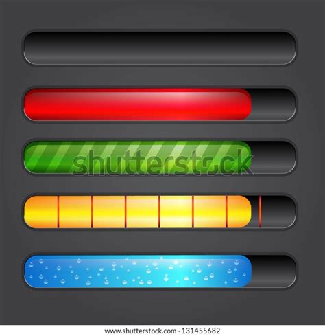 Progress Bar Vector Illustration Stock Vector Royalty Free