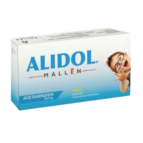 Alidol Pediatricosupositorio Mallen Caja X 5 300 Mg