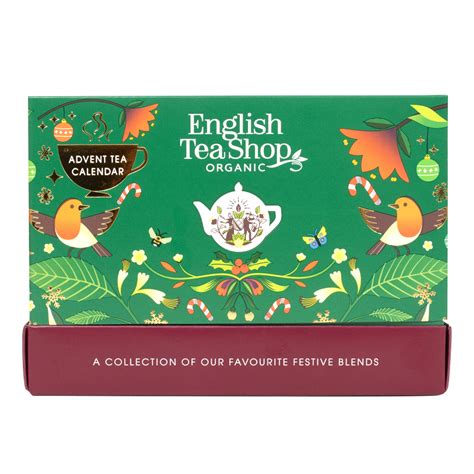 Advent Calendar Green T Box 25 Tea Sachets The English Tea Shop