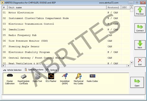 For Chrystlerdodgejeep Scanner Automotive