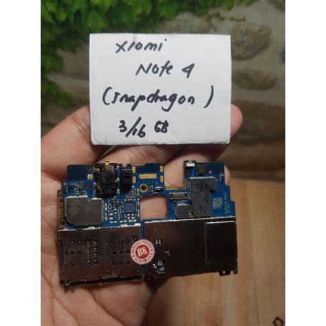 Jual Mesin Xiomi Xiaomi Redmi Note X Snapdragon Ram Gb Shopee Indonesia