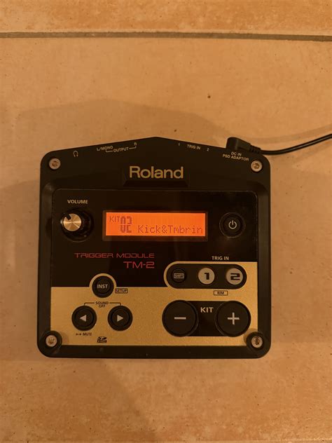 Tm 2 Trigger Module Roland Tm 2 Trigger Module Audiofanzine