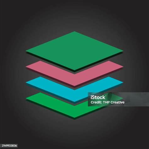 Stack Chart Vector Stock Illustration Download Image Now Abstract