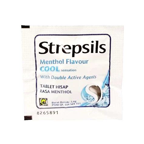 Jual Strepsil Cool Single Isi 1 Tablet Shopee Indonesia
