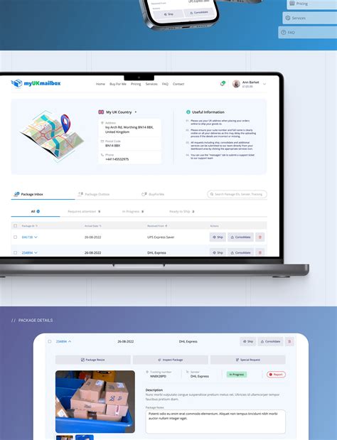 Delivery Dashboard Design Behance
