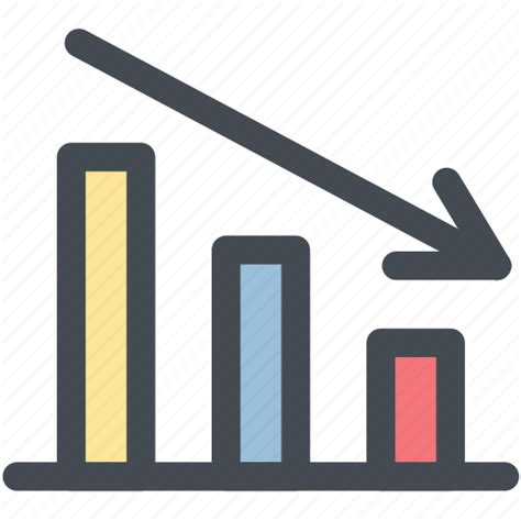 Chart Decline Decrease Down Statistic Icon