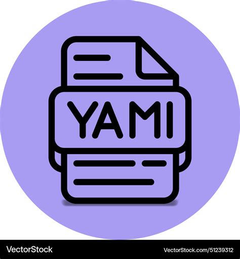 Yaml File Type Icon Files And Document Format Vector Image