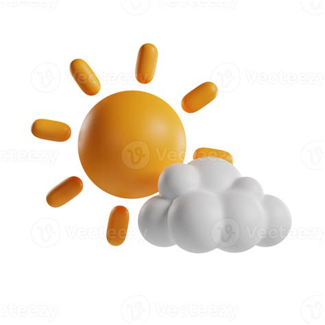 Partially Cloudy Day 19061840 Png