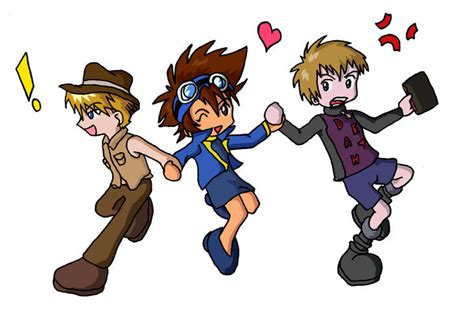 Digimon Tag A Long By Shigerugal On Deviantart