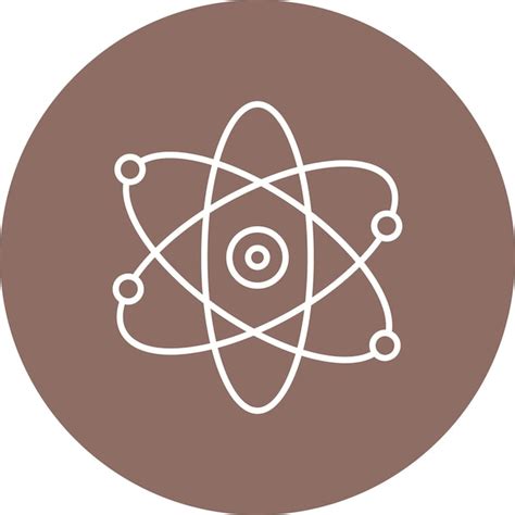 Premium Vector Atoms Vector Illustration Style