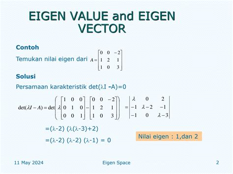 Solution 9 Nilai Eigen Vector Eigen Dan Diagonalisasi Studypool