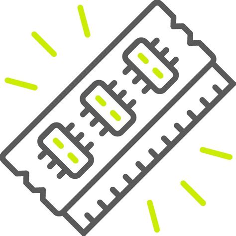 Random Access Memory Nextgen Line Drawing 67195310 Vector Art At Vecteezy