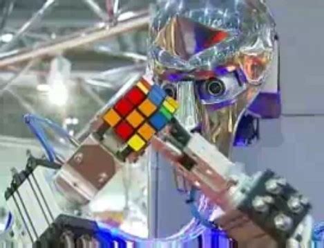 Video Rubik S Cube Solving Robot How It Works