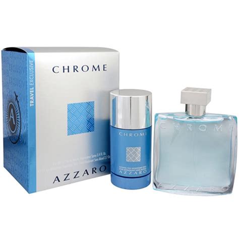 Azzaro Chrome Set Edt 100ml Deo Stick 75ml For Men Venera Cosmetics