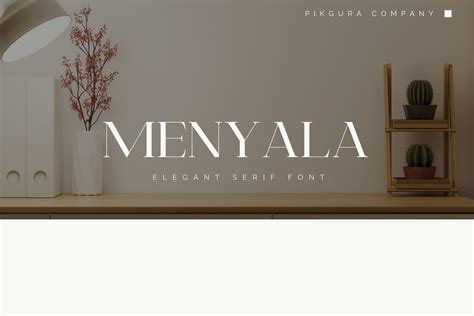 Menyala Elegant Display Font A Serif Font By Pikgura