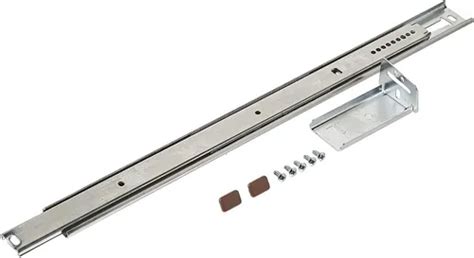 Corredera Para Cajón Accuride Mod 1029 Montaje Central 15in Plateado
