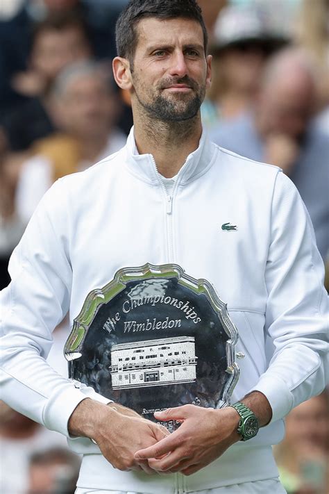 Wrist Check Wimbledon Carlos Alcaraz Rolex Cosmograph Daytona Novak Djokovic Hublot Big Bang