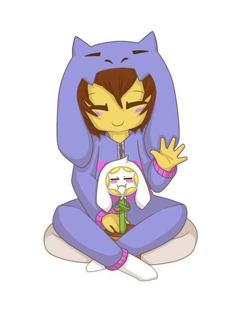 Frisk And The Goat Sleep Suit By Niutellat On Deviantart