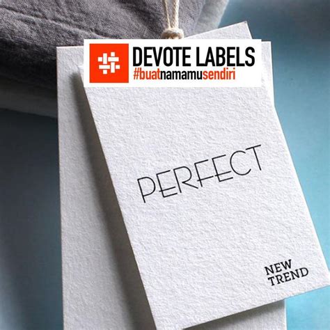 Cetak Label Hangtag Devote Cetak Labels Di Banjarbaru Tribun Jualbeli
