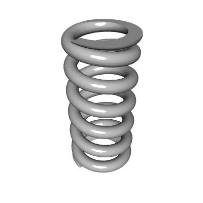 Compression Spring Od 018 In Fl 038 In Stainless Steel Pn