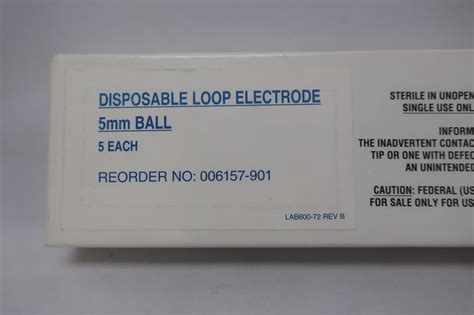 New Circon Disposable Loop Electrode 5mm Ball Disposable Loop Electrode