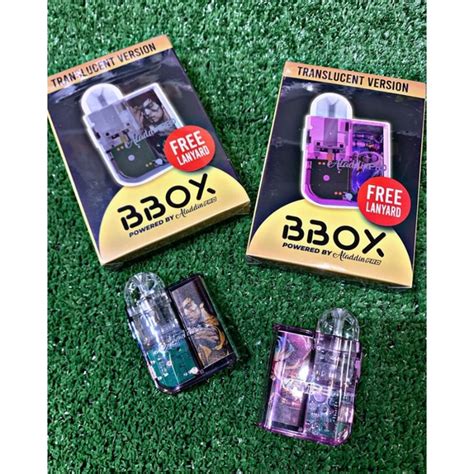 Jual Pods Bbox Aladdin Pro Transparan Authentic Shopee Indonesia