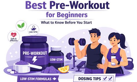 Best Pre Workout For Beginners Low Stim And Safe Picks