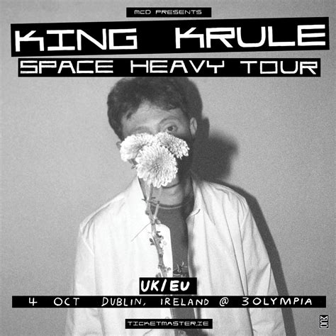 King Krule Space Heavy Tour Coming To Dublin Onlymassiveie