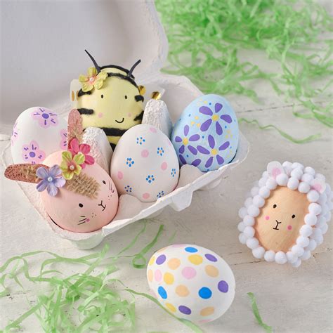 How To Decorate Easter Egg Characters Hobbycraft