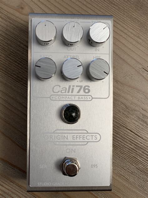 Origin Effects Cali76 Compact Bass Compressor Pedal Limited Edition