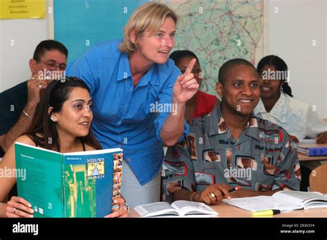 Netherlands A Class With Immigrants During An Integration Course Learn Netherlands A Class With Immigrants During An Integration Course Learn