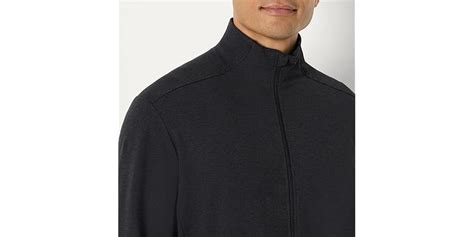 Mens Athletic Lightweight Zip Up Jacket