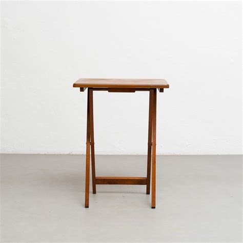 Folding Wood Table Circa 1960 For Sale At 1stdibs