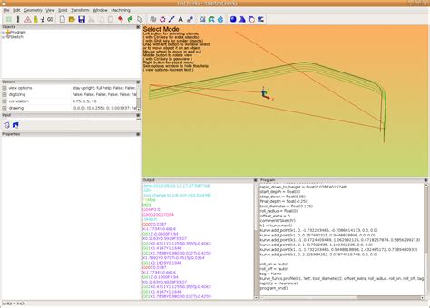 Opensourcedesigntools Running Python Scripts With The Program Window