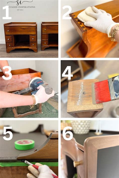How To Refinish Wood Furniture Salvaged Inspirations
