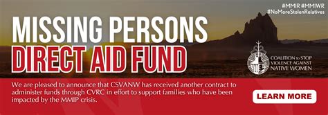 Csvanw The Coalition To Stop Violence Against Native Women