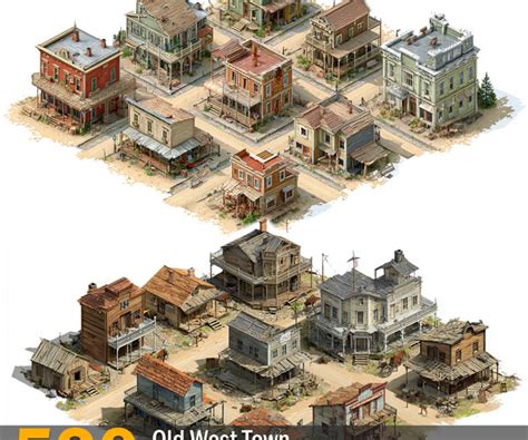 Artstation Old West Town Reference Images 8k Artworks