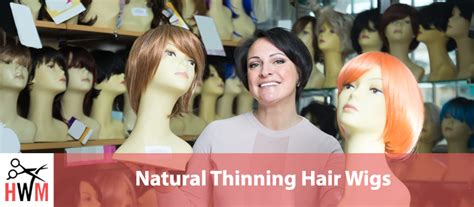 Natural Wigs For Thinning Hair How To Pick The Perfect Wig Hair