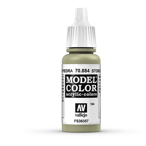 Av Vallejo Model Color 17ml Stone Grey Val884